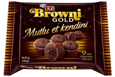Eti Browni Intense Chocolate Coated Cream Filled Serving Cake